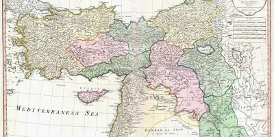 Turkijos žemėlapį - Žemėlapiai Turkija (Vakarų Azija - Asia)